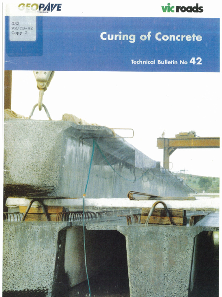 Technical Bulletin TB 42 Curing of Concrete | PDF
