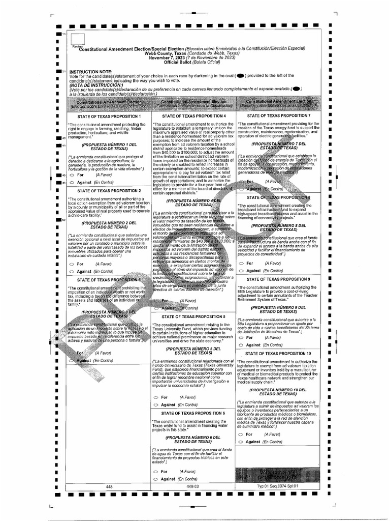 Sample Ballot | PDF