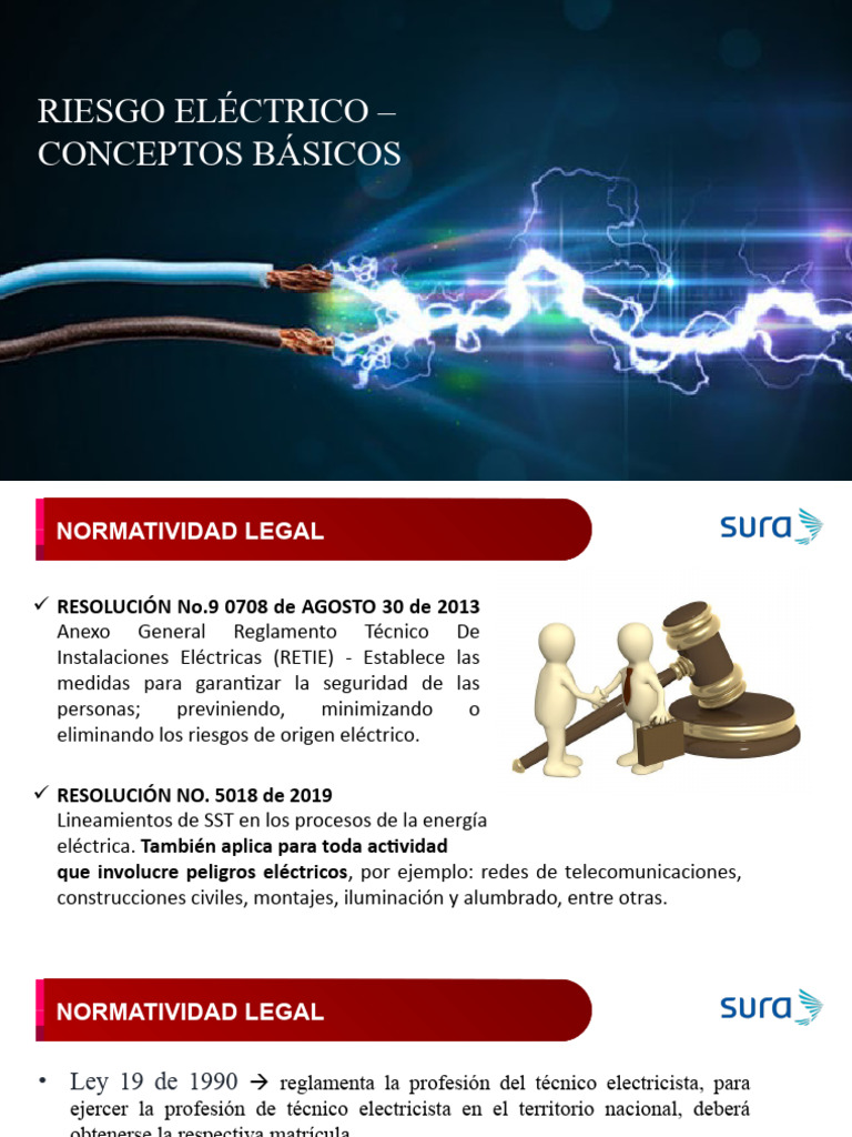 Capacitacion Riesgo Electrico Generalidades Pdf