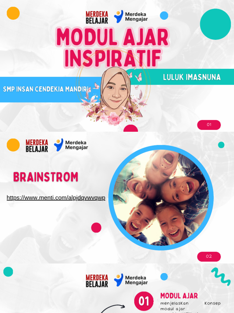 Presentasi Modul Ajar | PDF | Pengembangan Diri