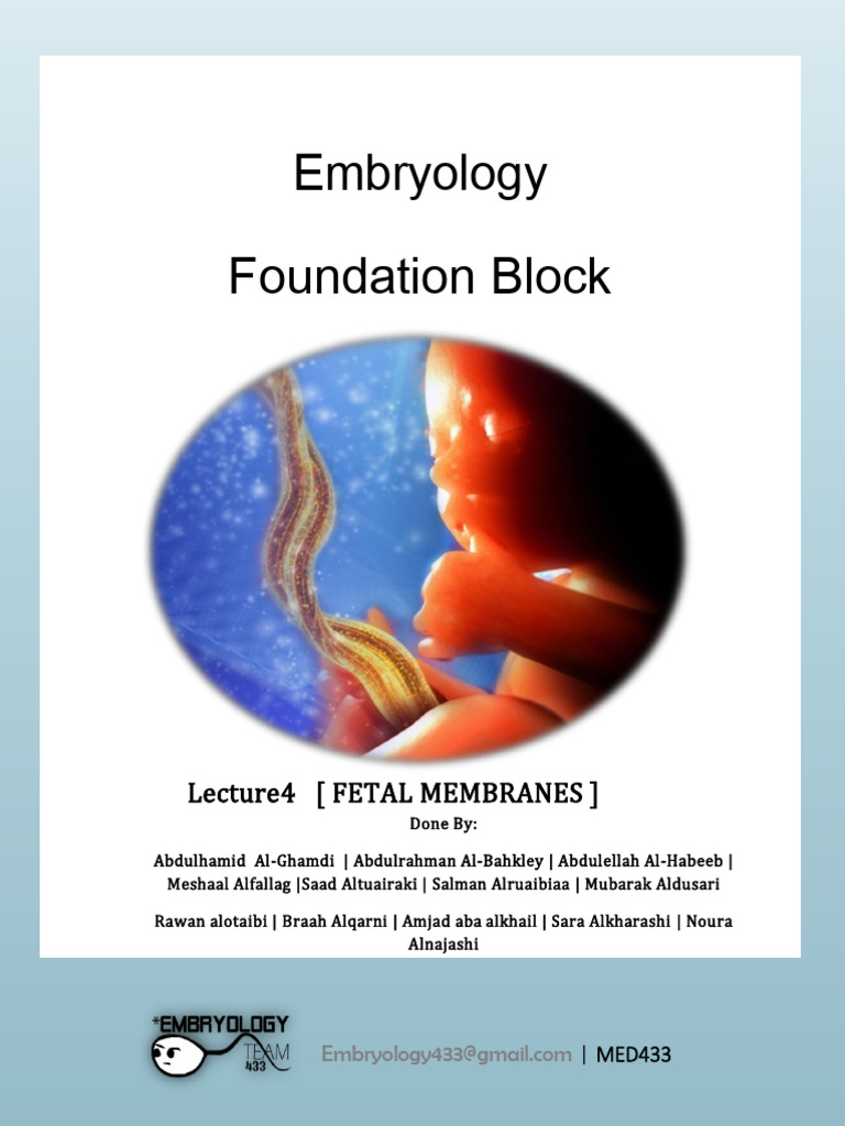 4-Fetal Life | PDF | Anatomy | Reproduction
