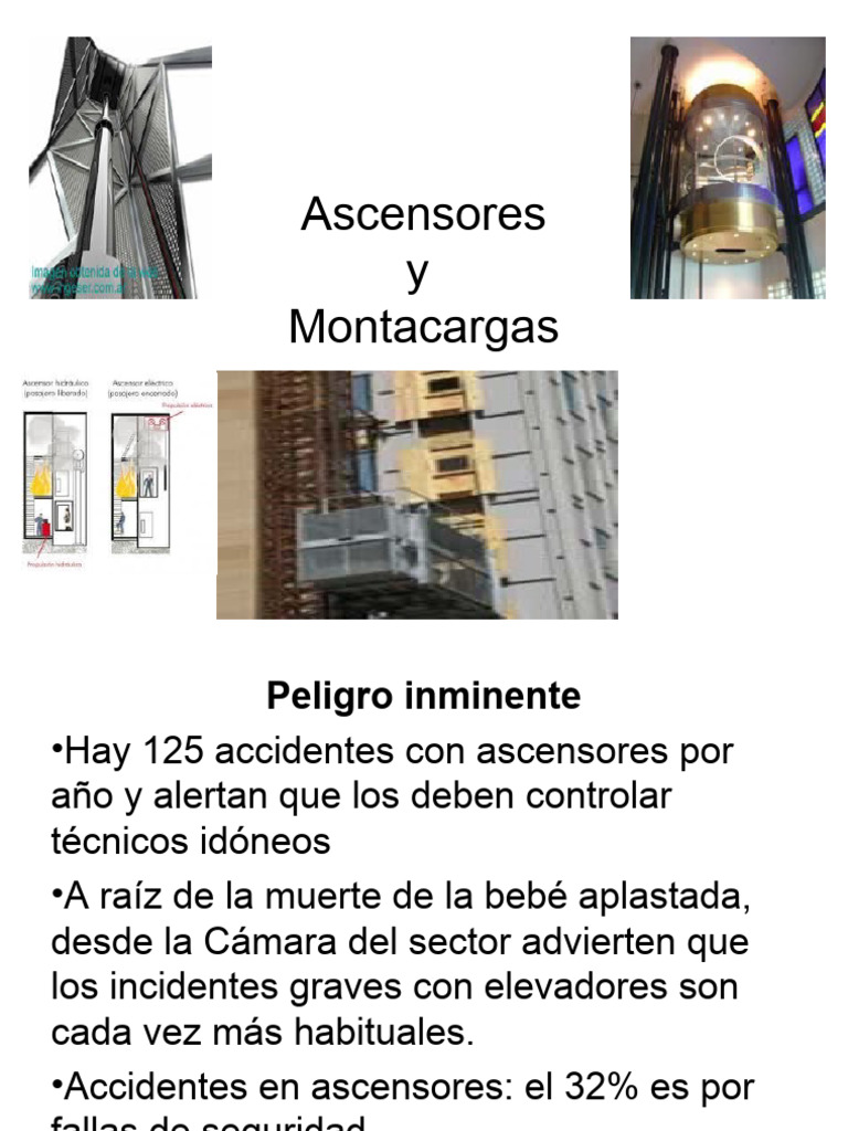 Ascensores - Montacargas 2020 | PDF | Ascensor | Máquina elevadora