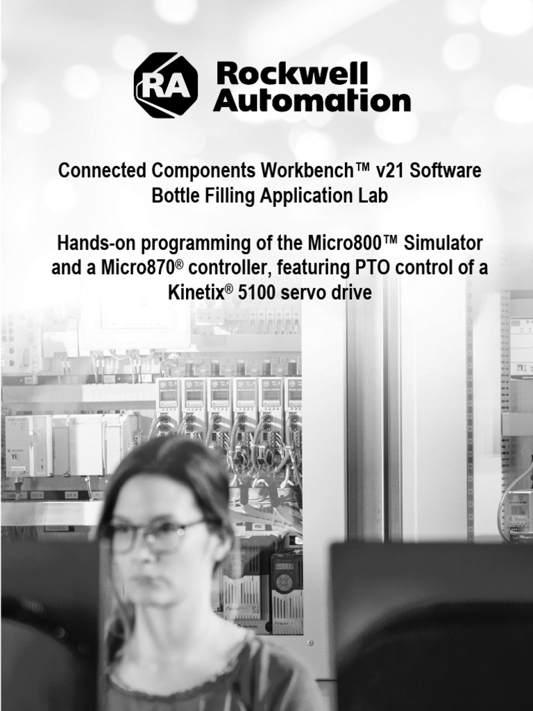 Connected Components Workbench v21 Software Bottle Filling Application ...