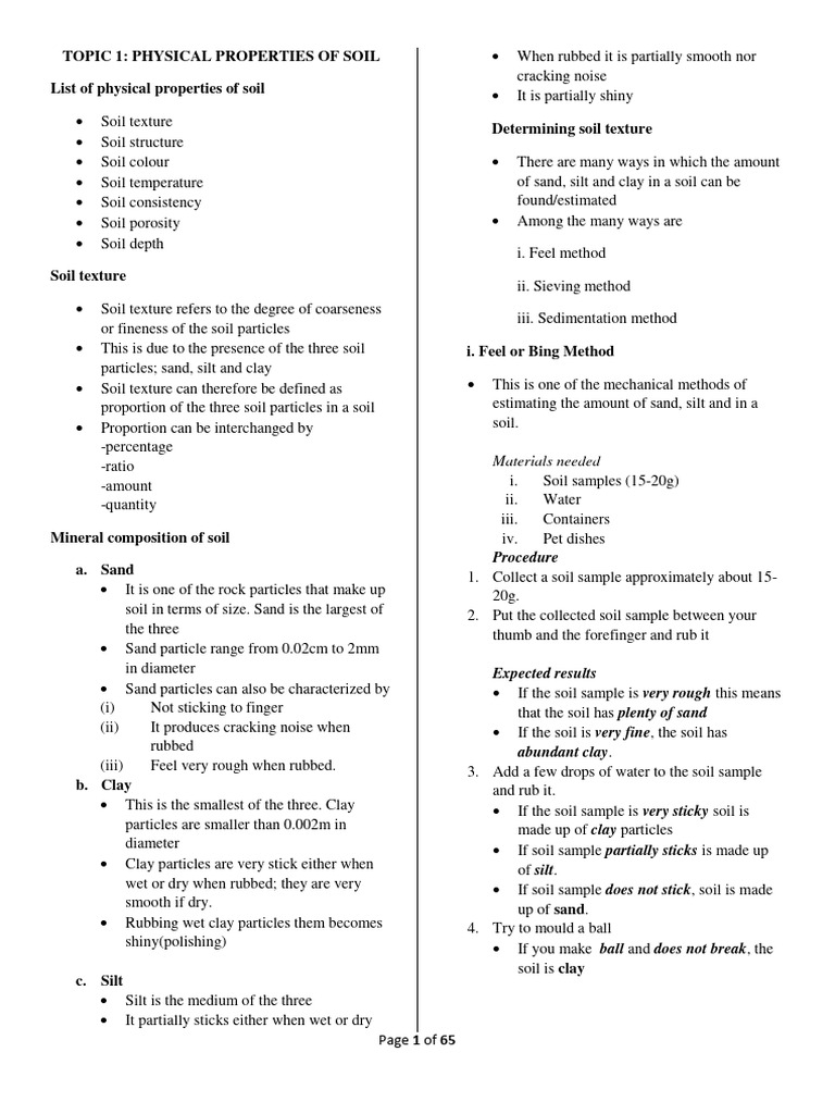 Agriculture Form 3 | PDF