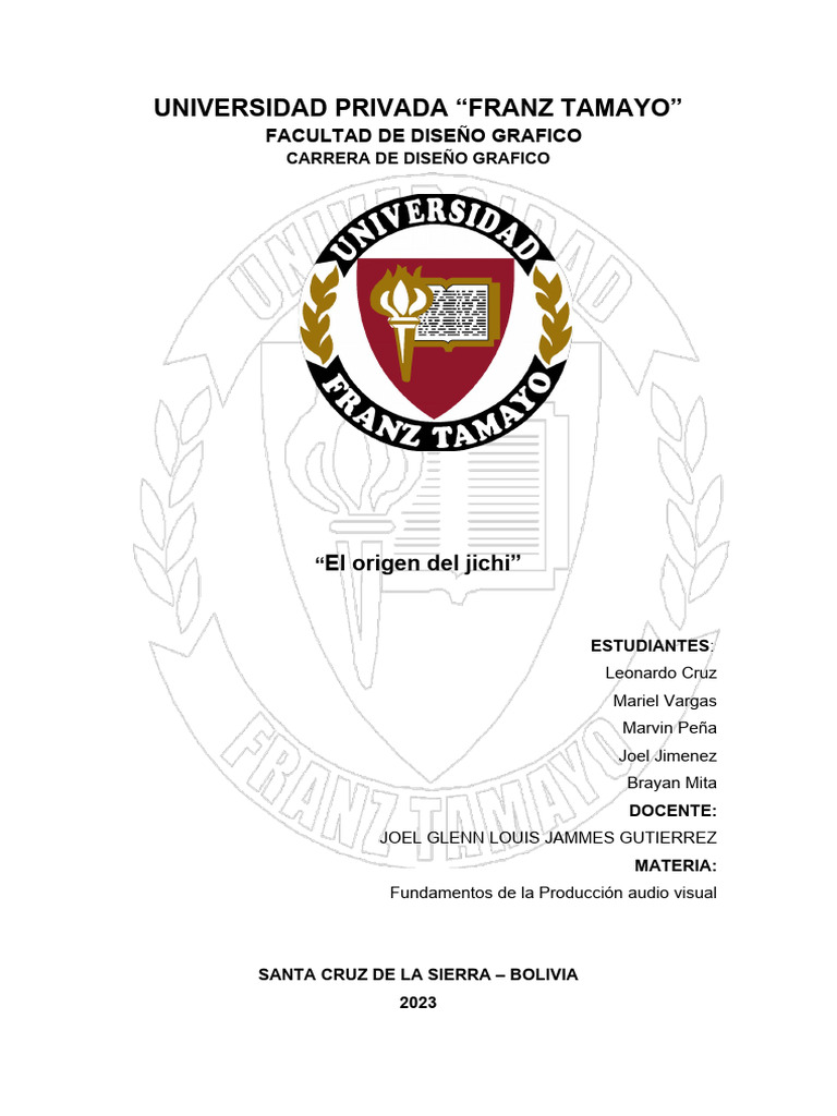 Informe Origen Del Jichi | PDF