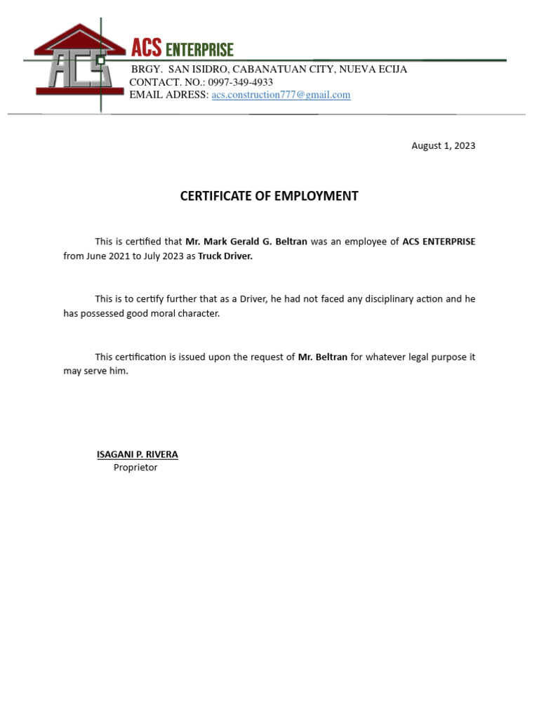 Certification Naph | PDF