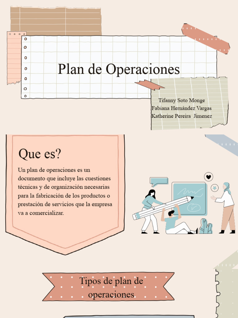 Plan de Operaciones | PDF | Marketing | Negocios económicos