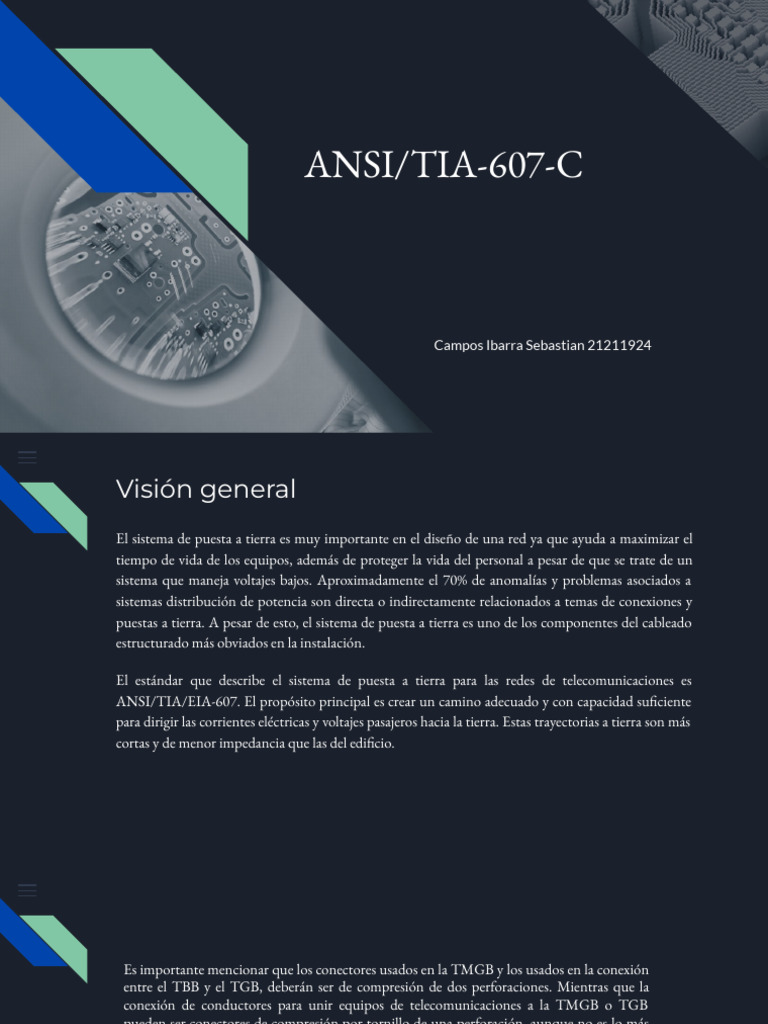 Ansi Tia-607-C | PDF