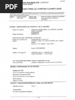Hoja de Seguridad - Ácido Muriático | PDF