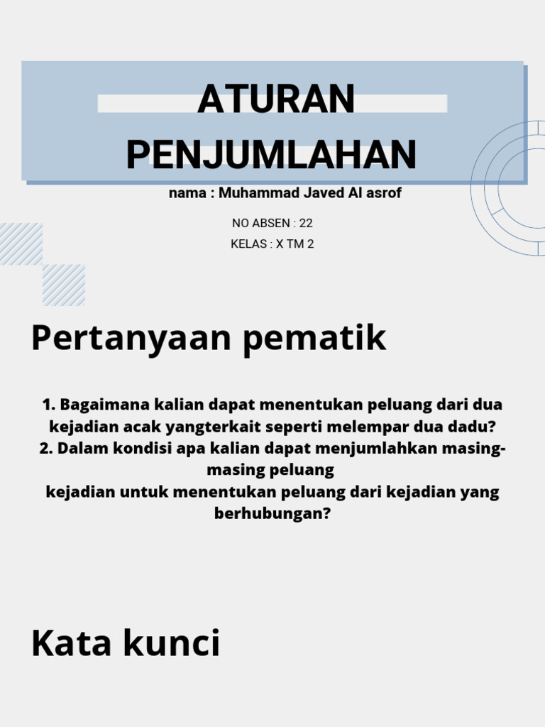 Muhammad Javed Al Asrof Aturan Penjumlahan - 20230811 - 223101 - 0000 ...