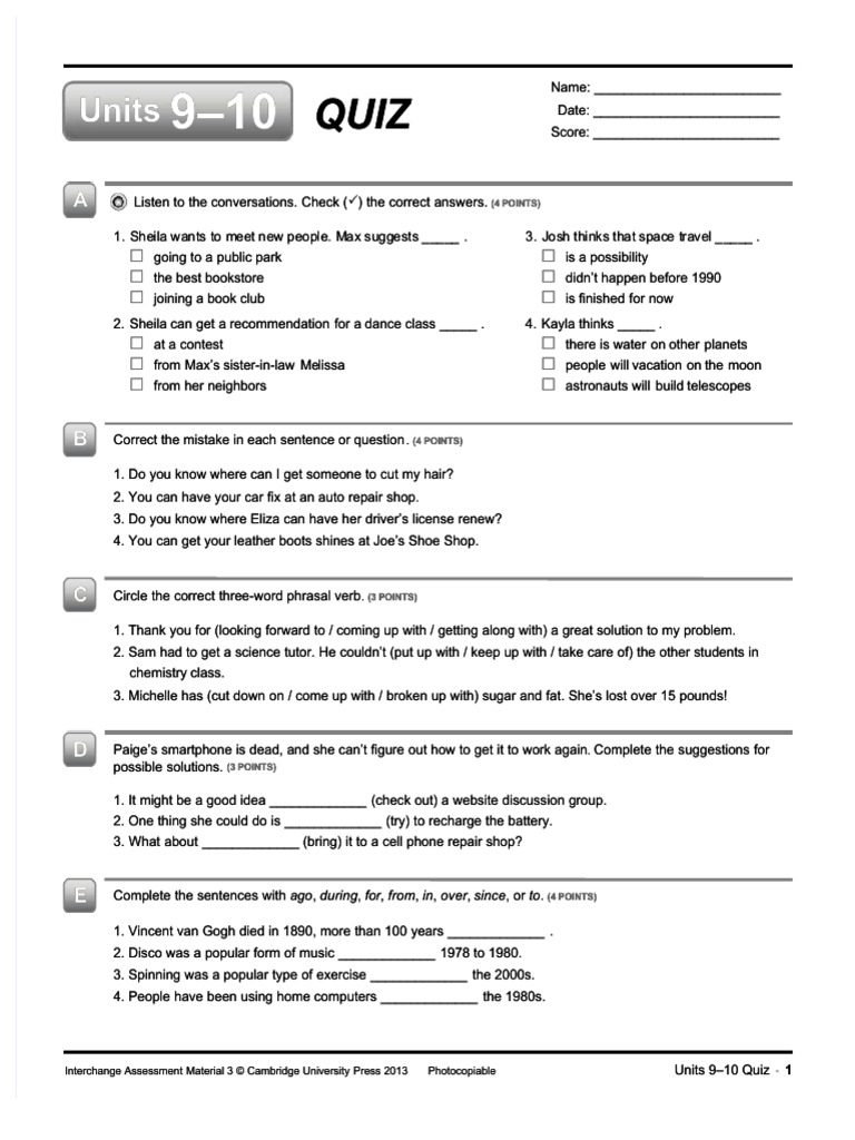 PDF Interchange 4th Edition Units 9 10 Compress | PDF