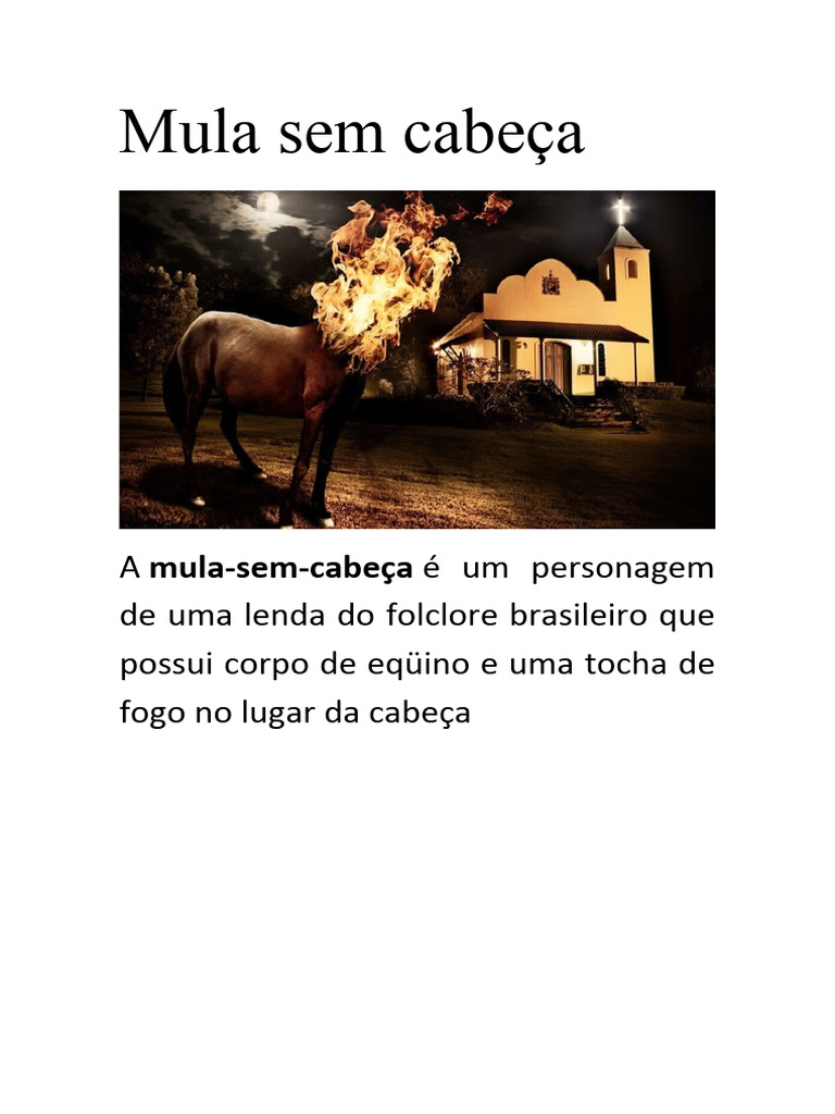 Mula Sem Cabeça | PDF