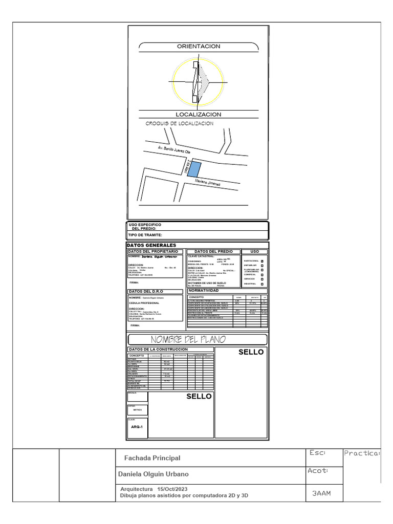 PIE de PLANO Ejemplo-Presentación2 | PDF