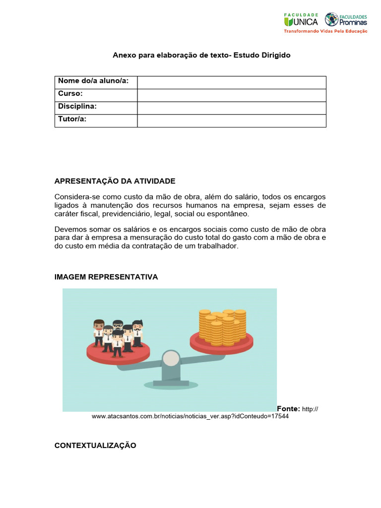 Modelo de Estudo Dirigido | PDF