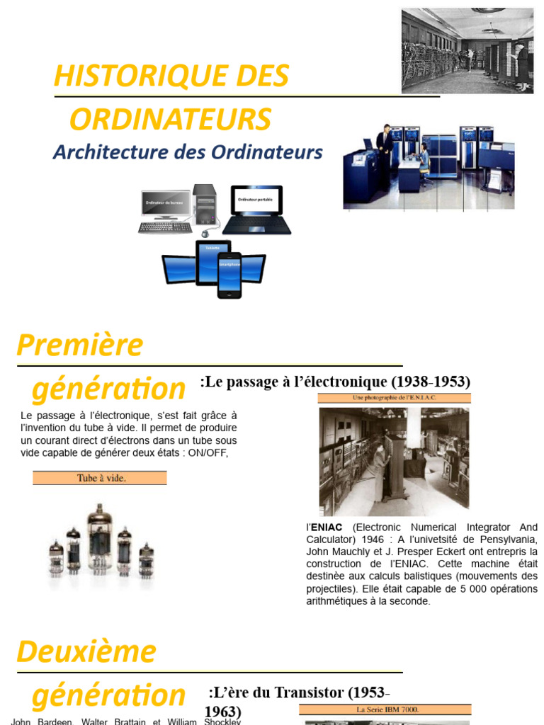 Architecture Des Ordinateurs Par Kamga F.G | PDF