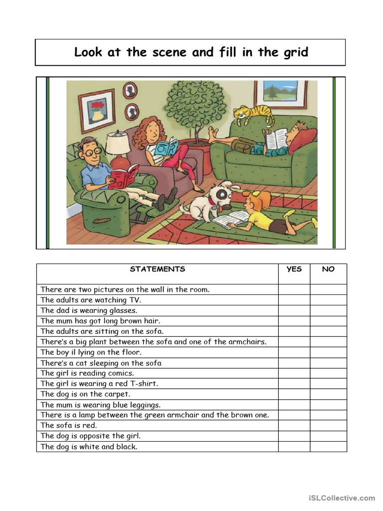 Scene Description Grid Analysis | PDF