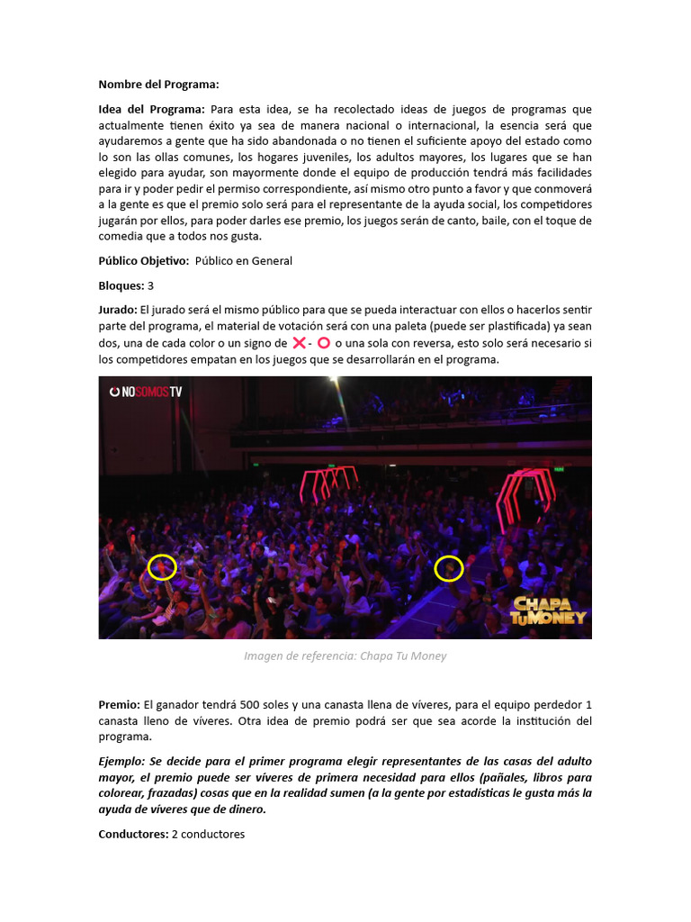 Idea de Programa | PDF