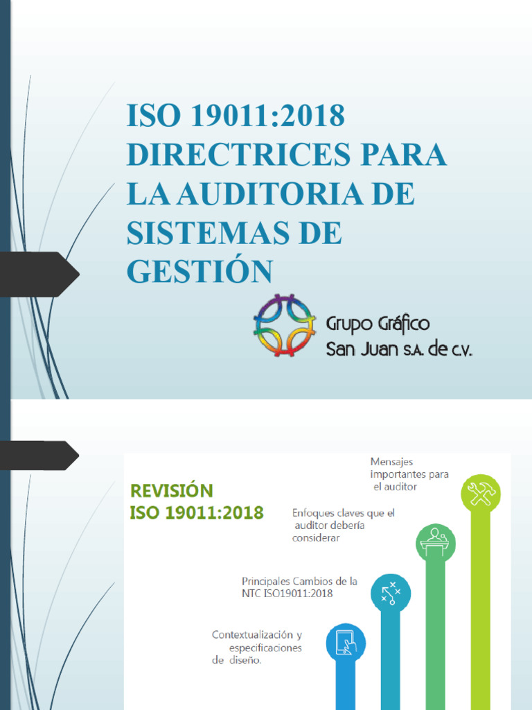 Curso ISO 19011 2018 | PDF