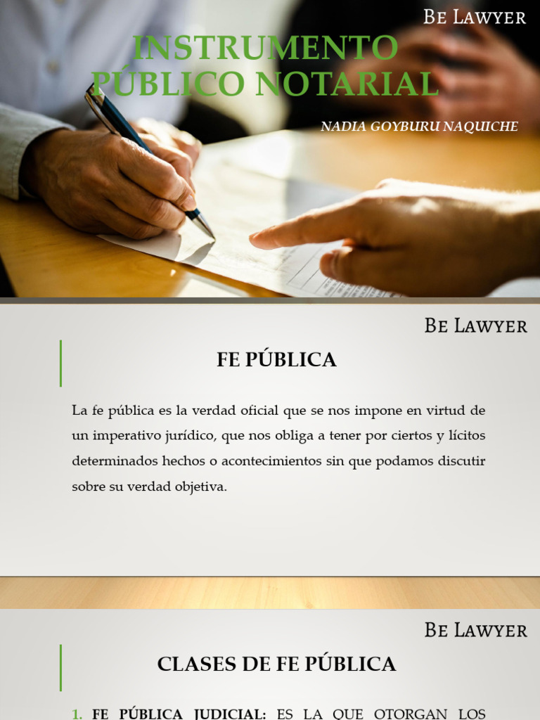 El Protocolo Notarial y La Escritura Pública | PDF | Ley común ...