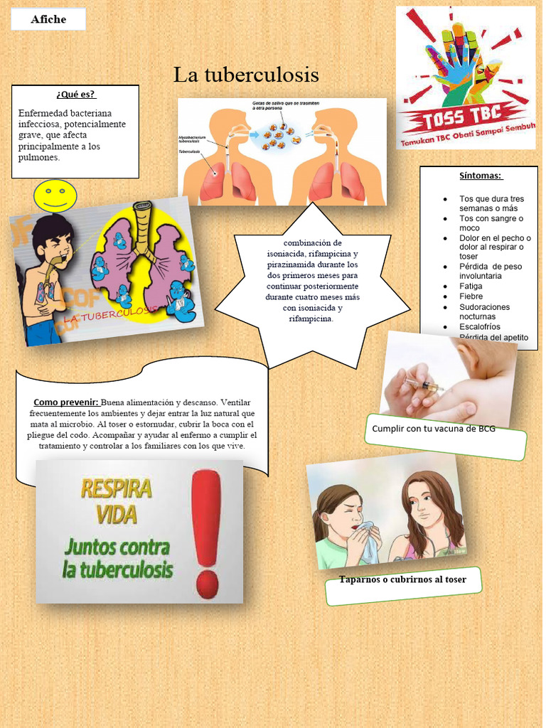 La Tuberculosis Afiche | PDF | Tuberculosis | Enfermedades y trastornos