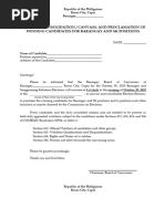 Appointment of Poll Watcher for Elections | PDF