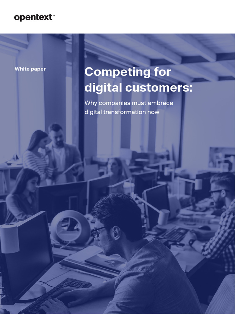 Opentext White Paper Digital Transformation | PDF | Supply Chain ...