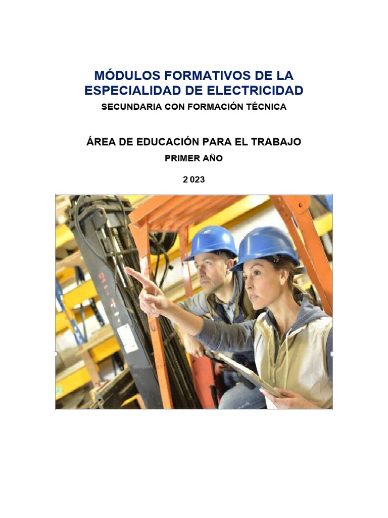 Modulo Formativo - Electri. 1-2 Periodo | PDF | Software | Iniciativa empresarial