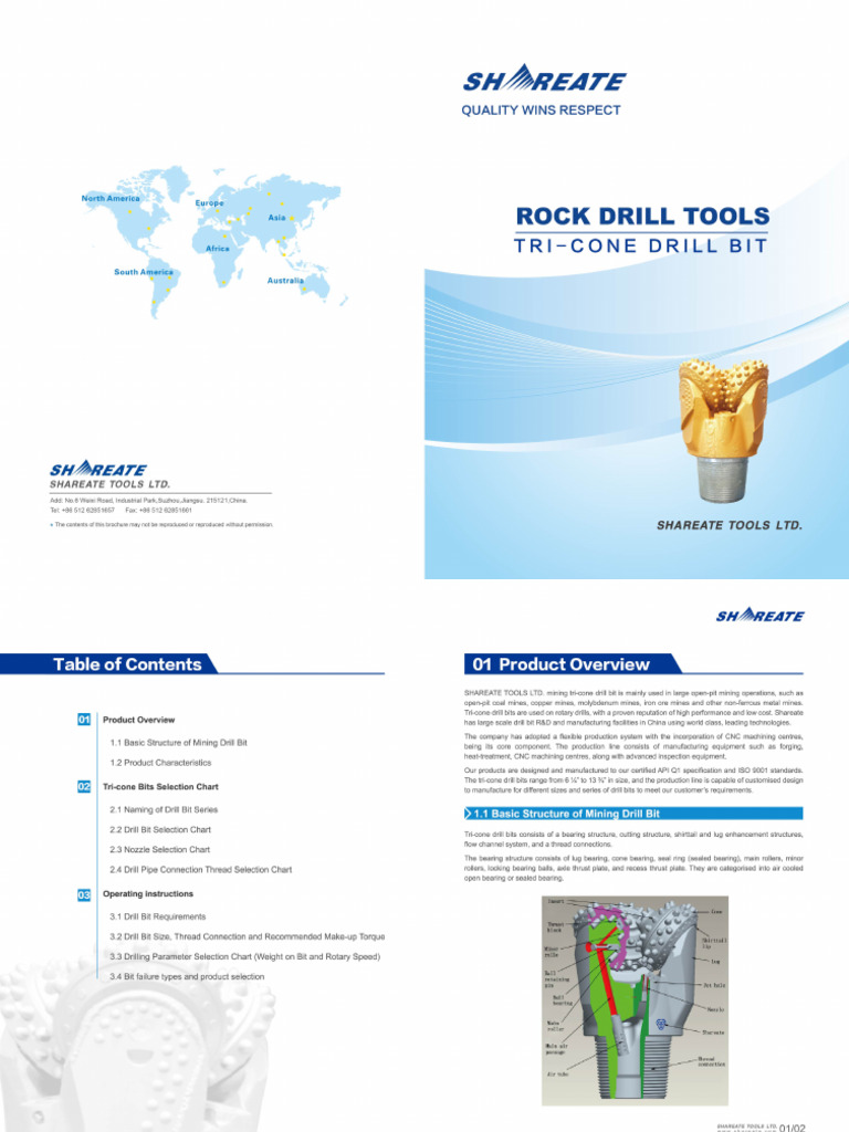 Mining Tricone Bits | PDF