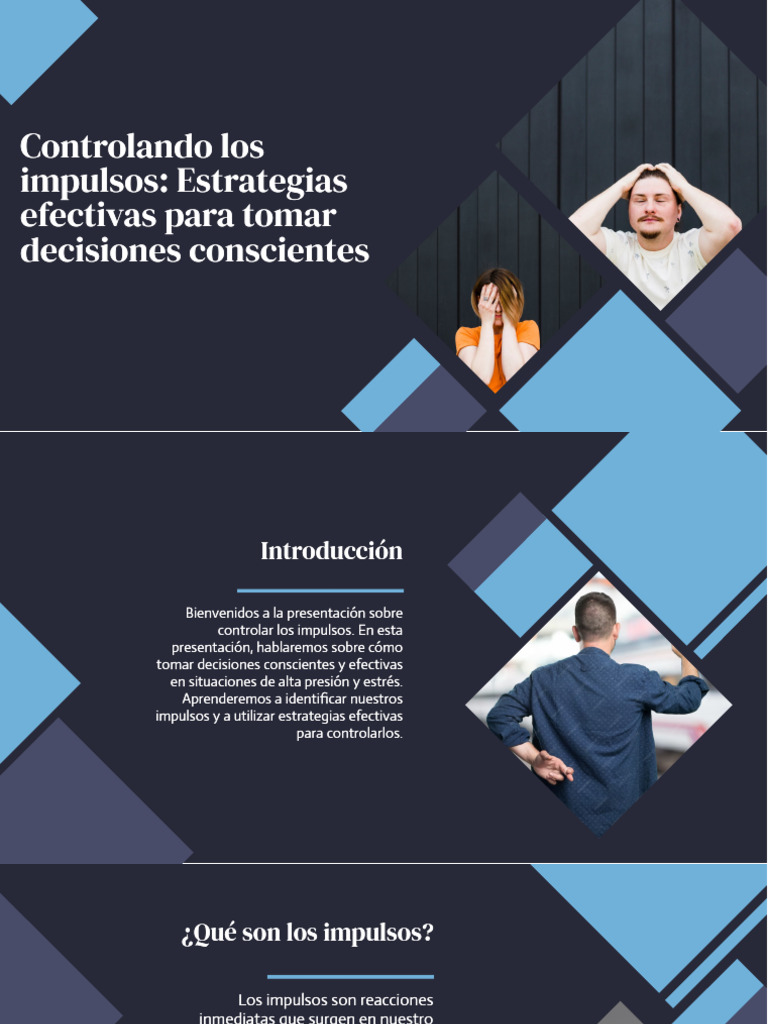 Estrategias para Controlar Impulsos | PDF