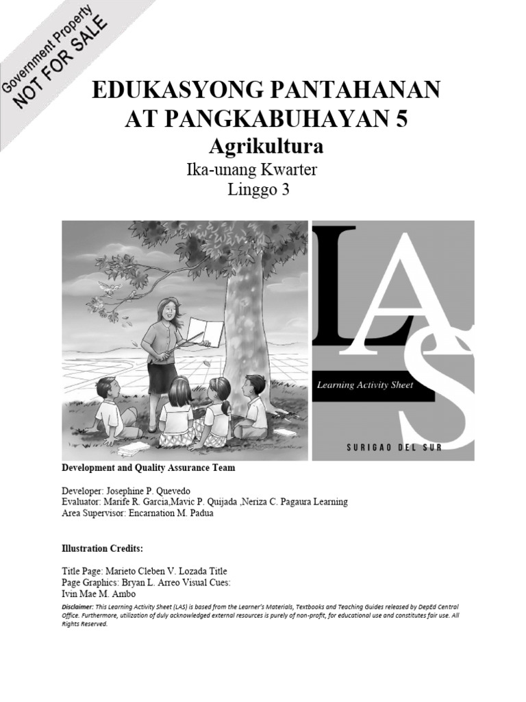 Epp5 q1 Week3 - v4 | PDF