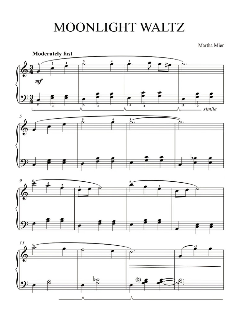 Moonlight Waltz | PDF
