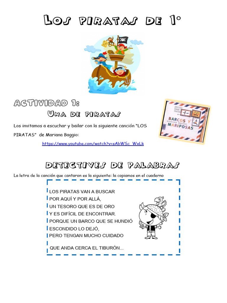 Proyecto Los Piratas | PDF