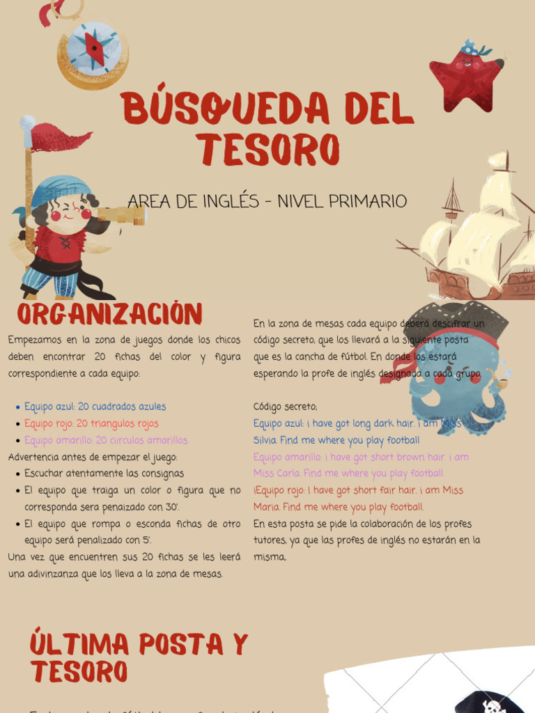 Búsqueda Del Tesoro | PDF