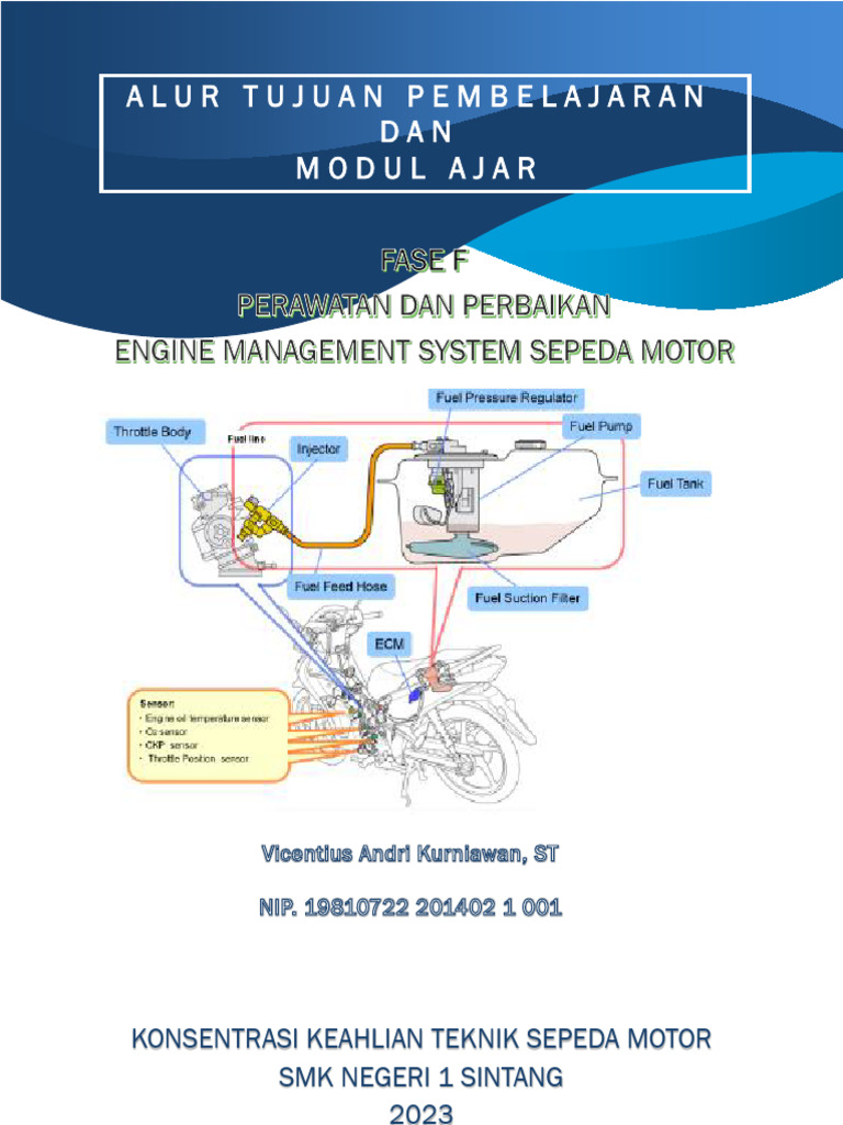 Modul Perawatan EMS Sepeda Motor | PDF