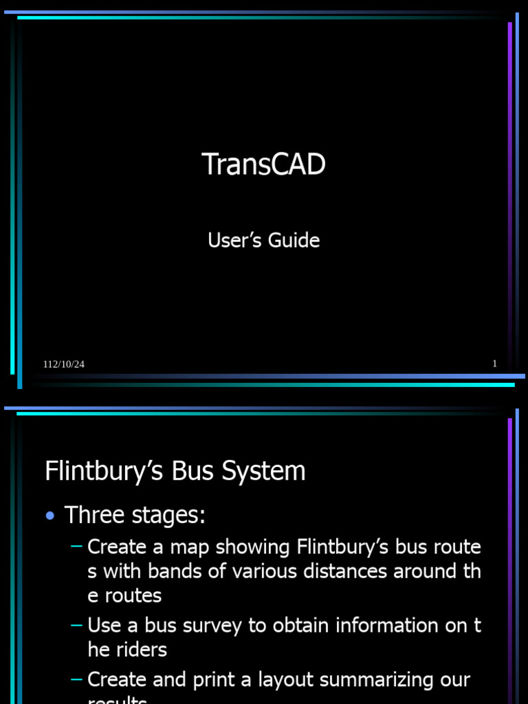 TransCAD Ex2 | PDF