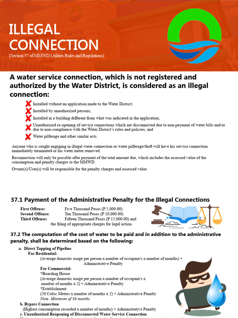 Illegal Connection ADs | PDF | Theft