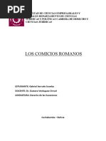 Comicios en Curias y Centurias | PDF | Roma antigua | Antiguedad clasica