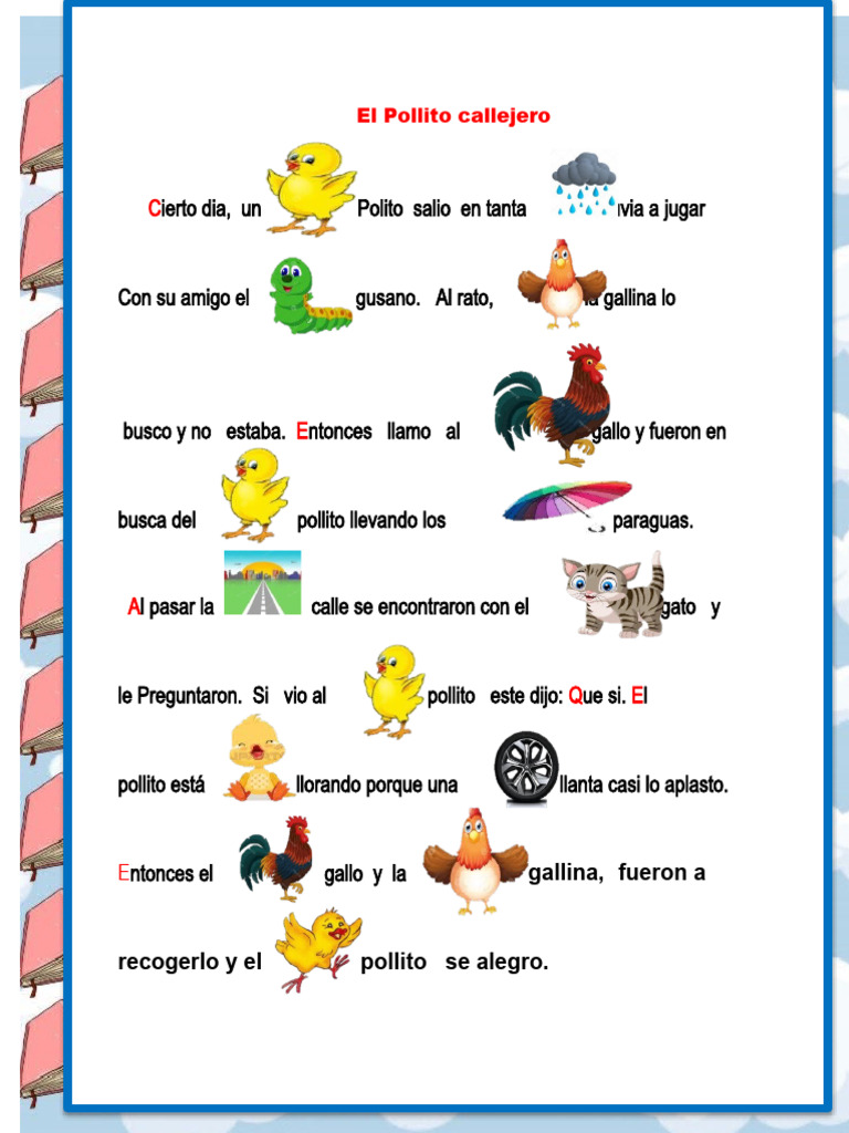 Lectura Pollito | PDF