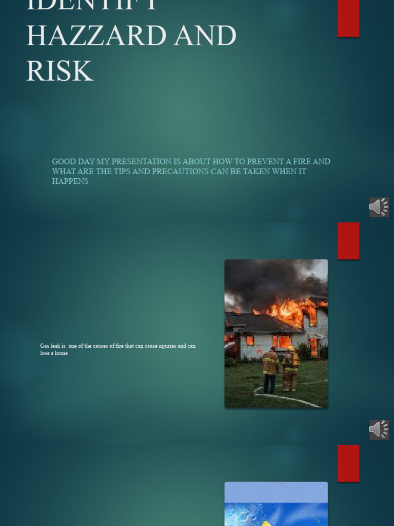 Identify Hazzard and Risk | PDF