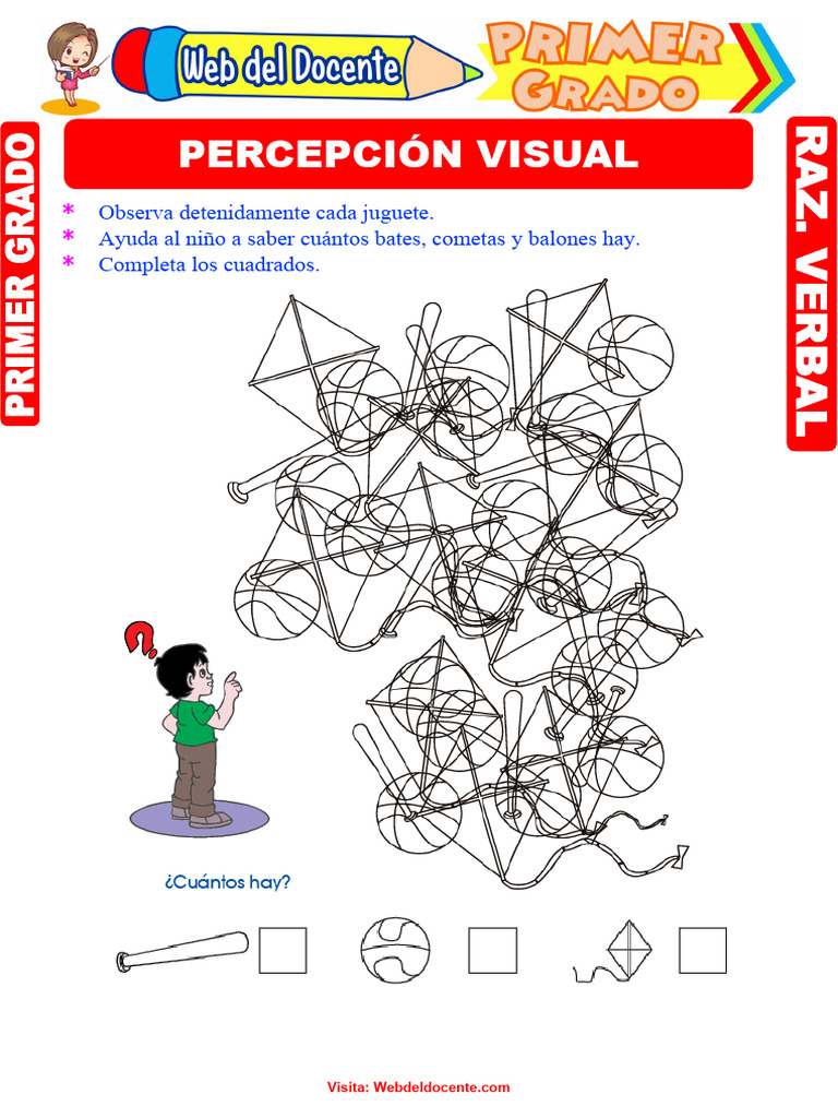 Percepción-Visual-para-Primer-Grado-de-Primaria | PDF