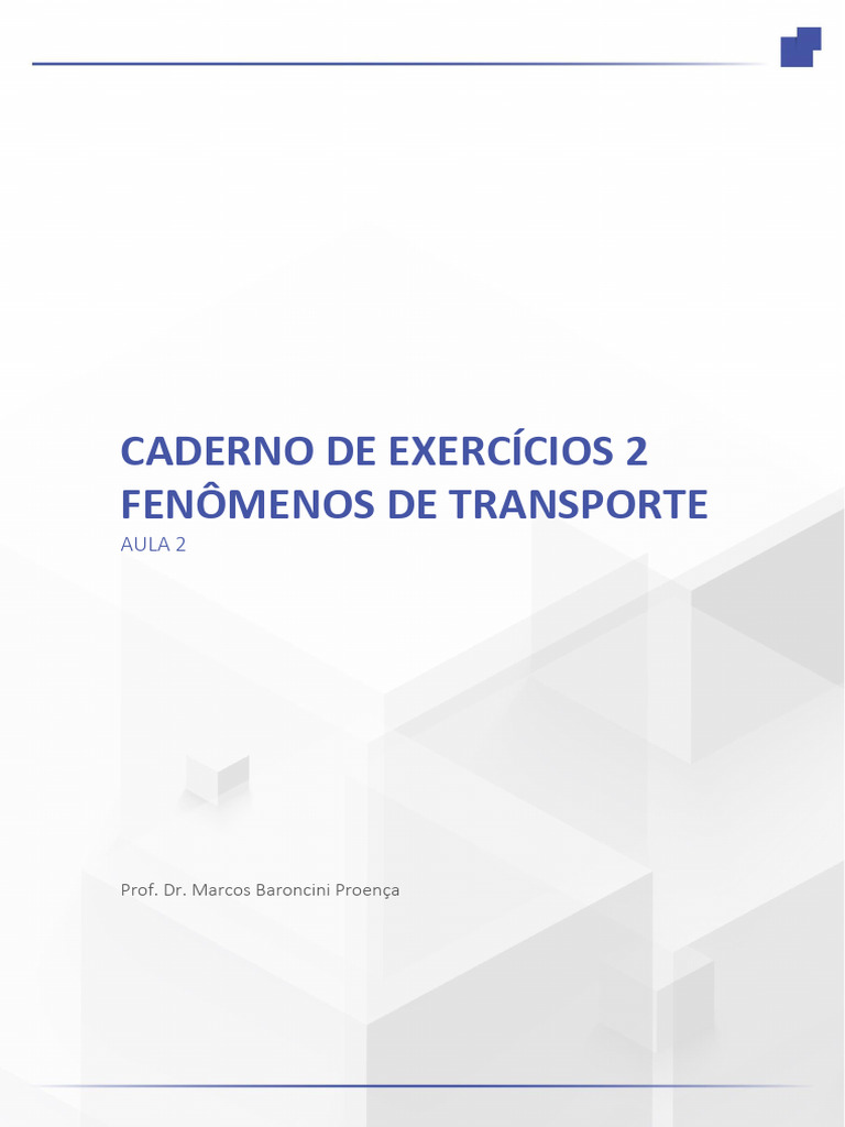 Caderno de Exercicios 2 FT | PDF