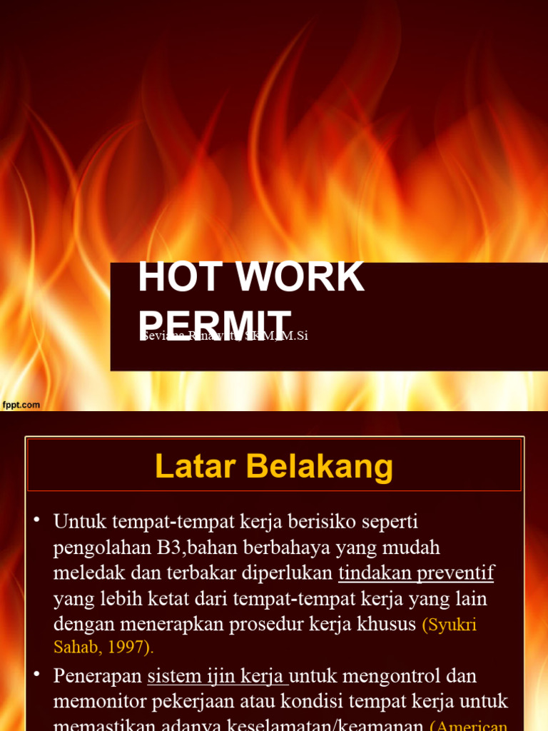 Panduan Izin Kerja Panas dan Keamanannya | PDF