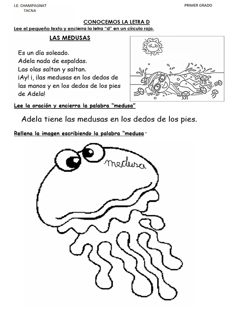 Conocemos La Letra D | PDF