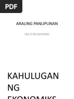 Araling Panlipunan 9 - Quarter 1 - Module 1 | PDF