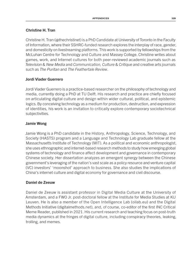 Critical Meme Reader II - Memetic Tacticality - INC 2022 - INC Reader ...