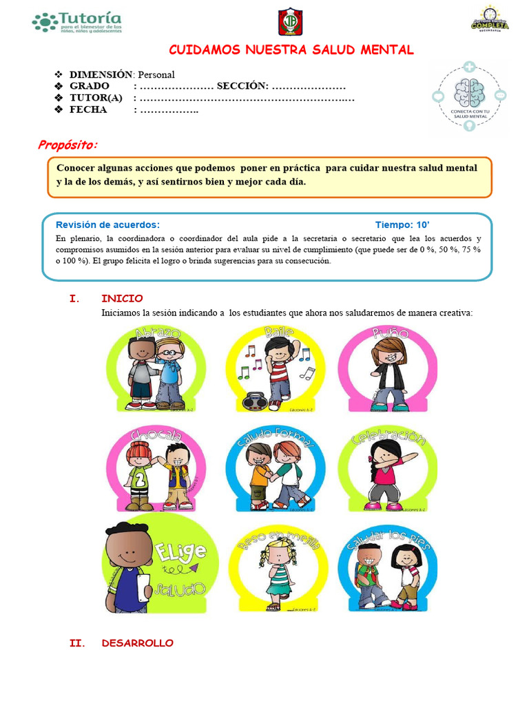 Estrategias para Cuidar la Salud Mental | PDF | Las emociones