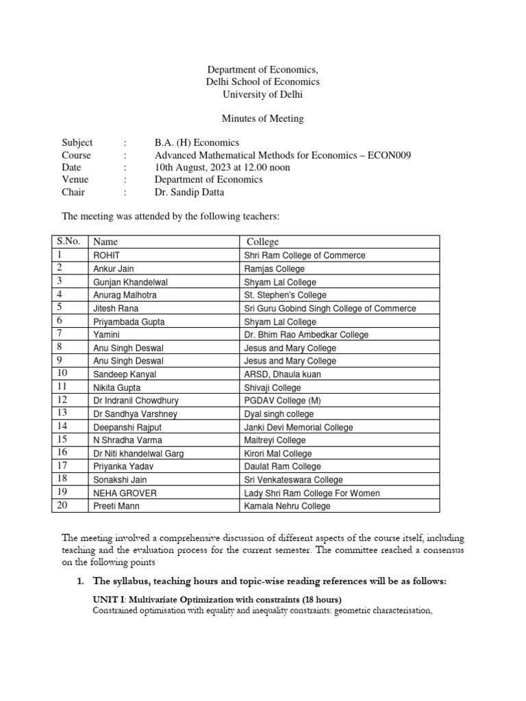 Advanced MME - Reading List | PDF