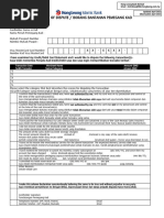 Maybank Credit Card Dispute Form | PDF