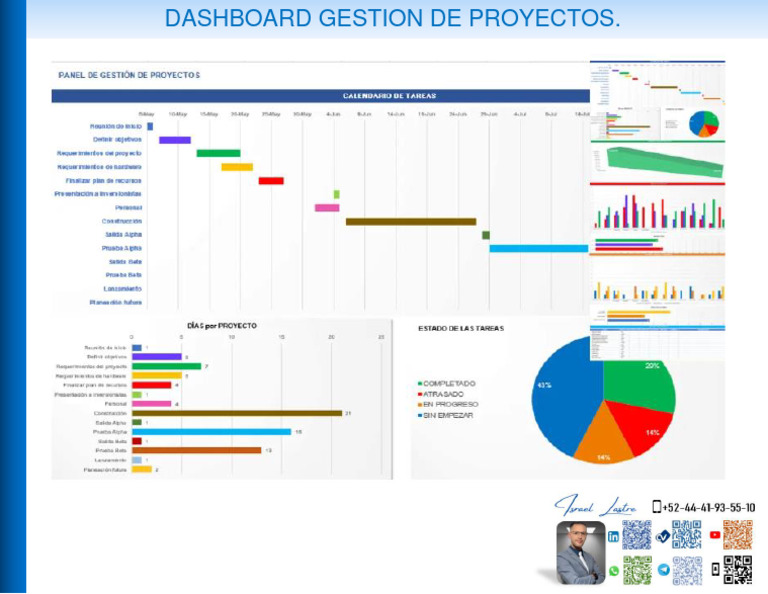 Dashboard Gestión de Proyectos ?? | PDF