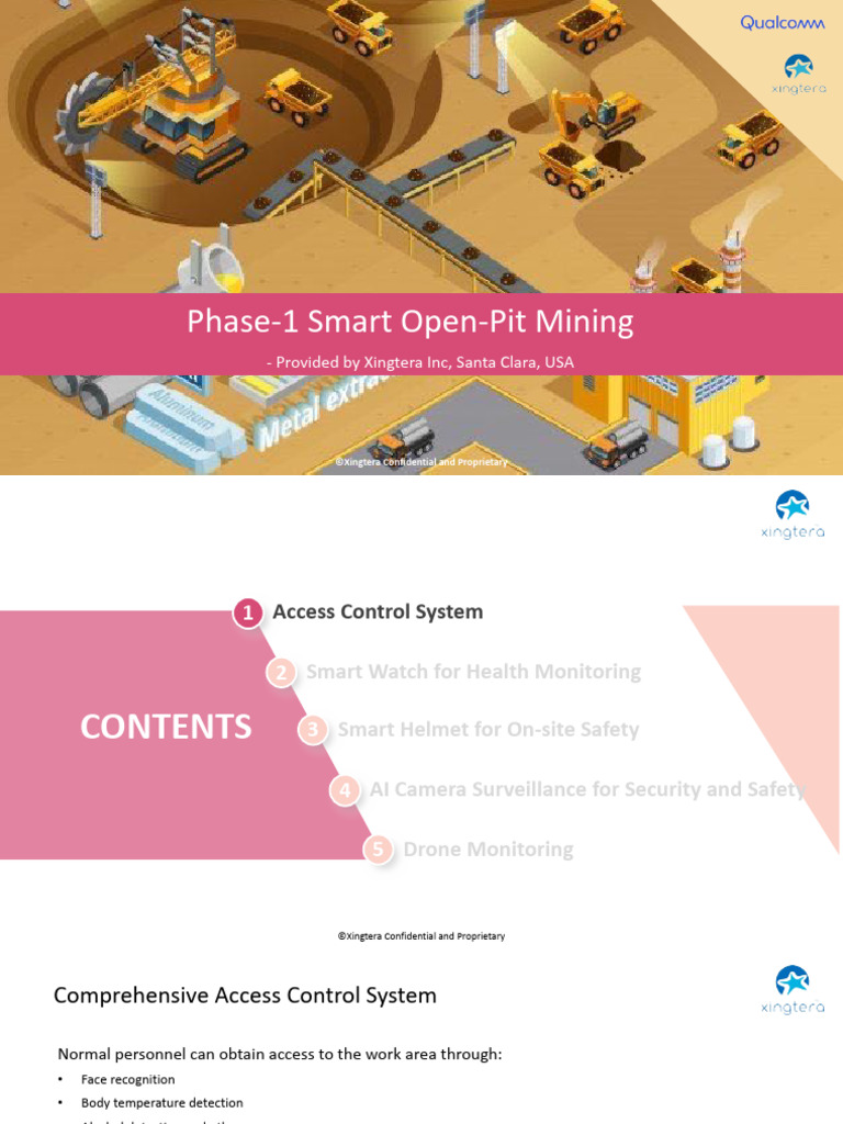 Phase-1 Smart Open-pit Mining | PDF
